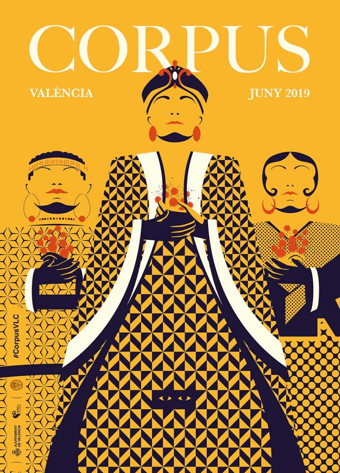 Virginia Lorente ilustra la fiesta del Corpus de València | DissenyCV